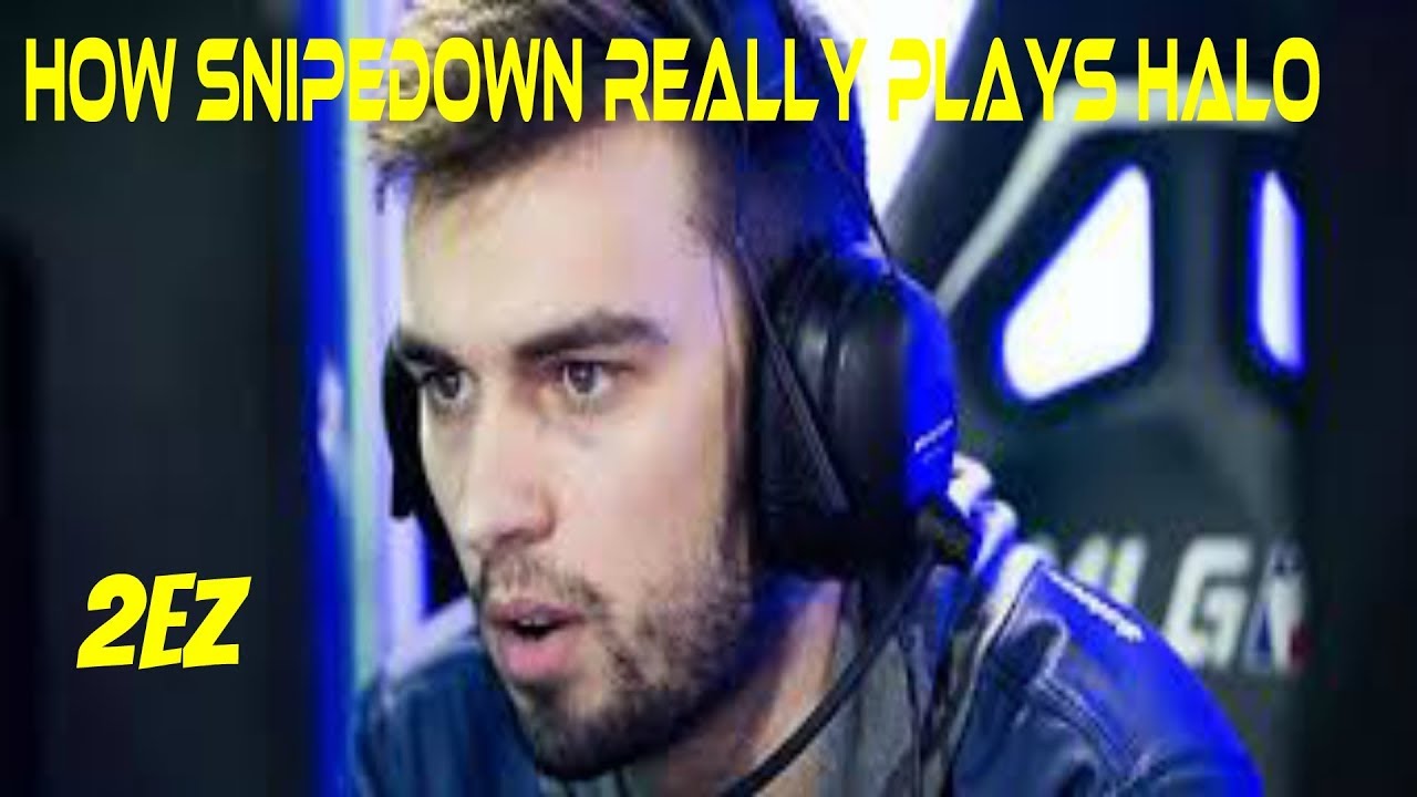 How Snipedown Really Plays Halo - YouTube