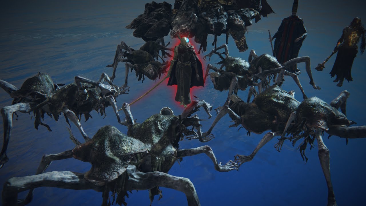 【Elden Ring】王族の幽鬼×5 VS BOSS | 5 Royal Revenant VS Boss【エルデンリング】 - YouTube