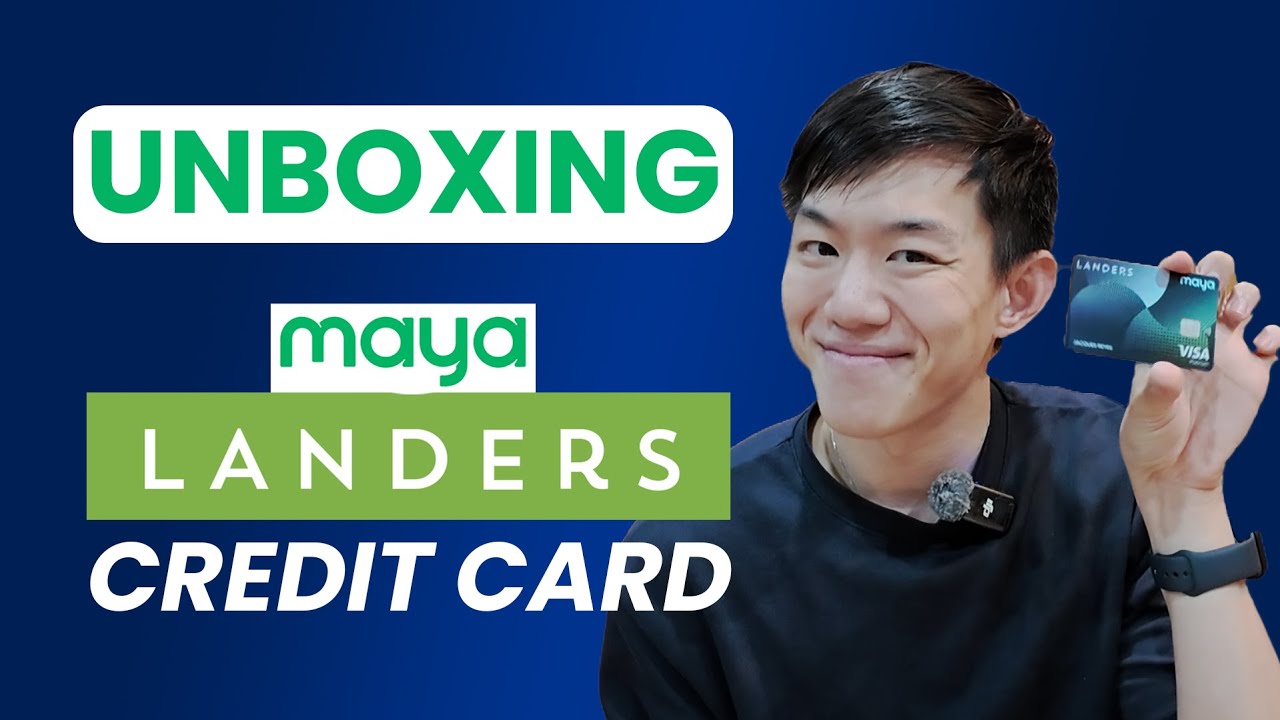 Unboxing My Maya Landers Credit Card - YouTube