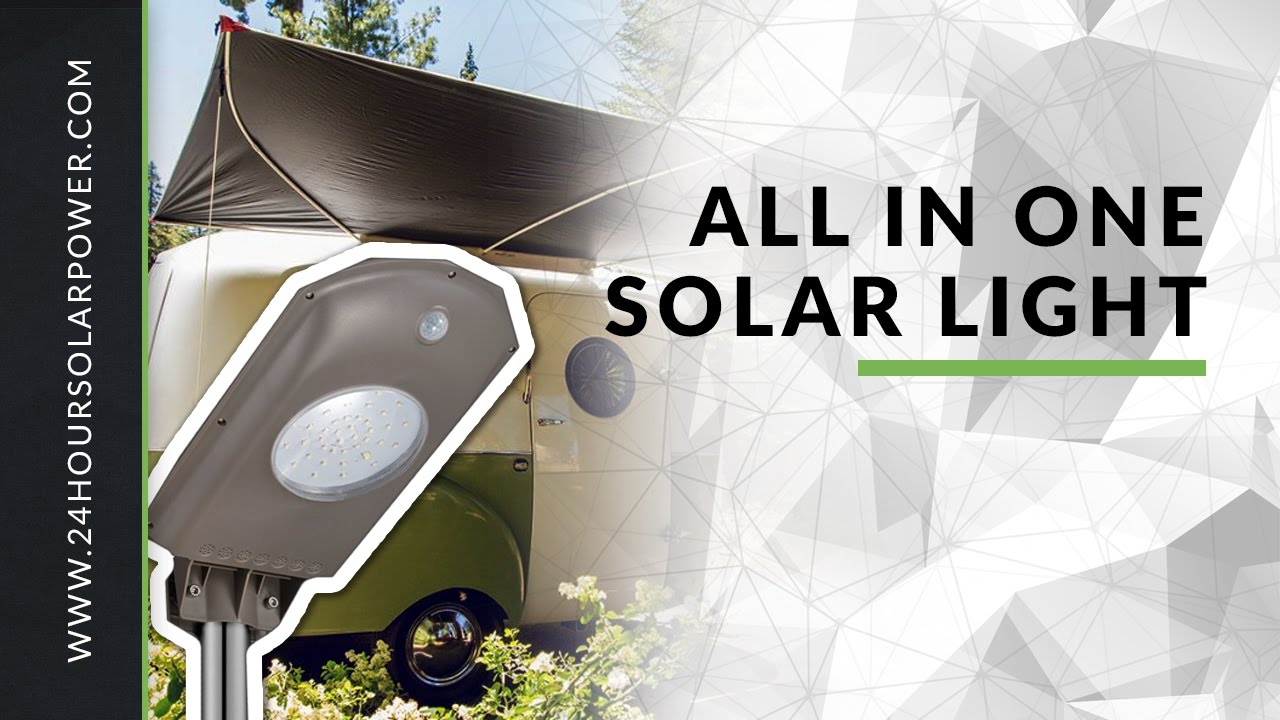 SOLAR LIGHTS | All In One - YouTube