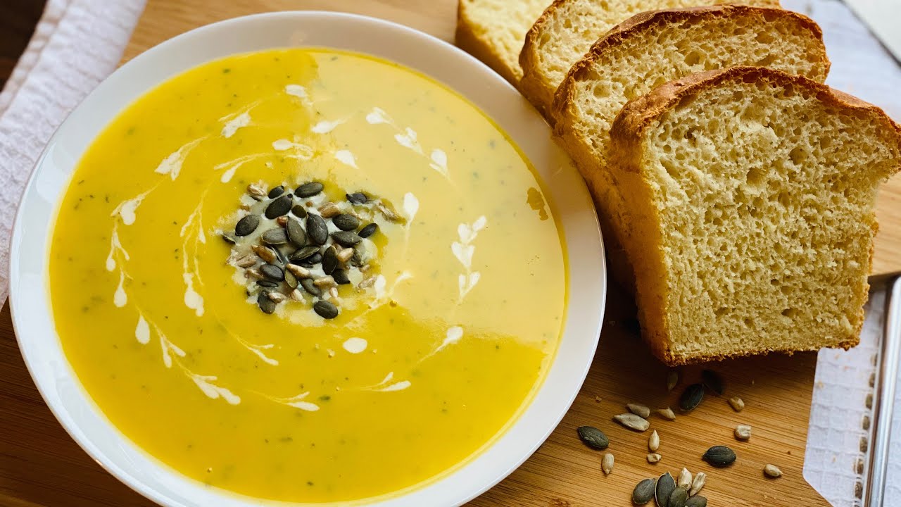 Velouté de potiron, courgette et pommes de terre Facile à faire - YouTube