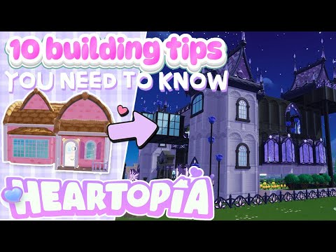 10 Pro Building Tips YOU NEED TO KNOW in Heartopia! Build Your Dream House!