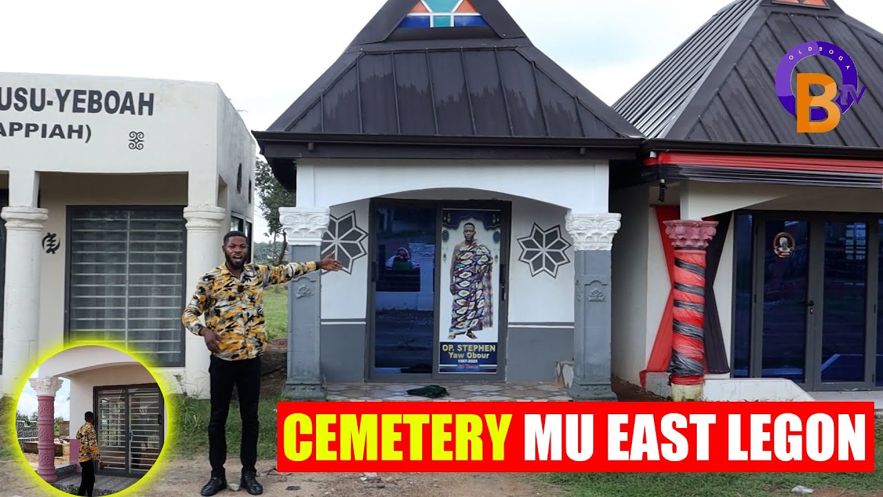 😳Exploring CHIRAA Modern Cemetery in Bono Region. Full Tourism oo herh ...