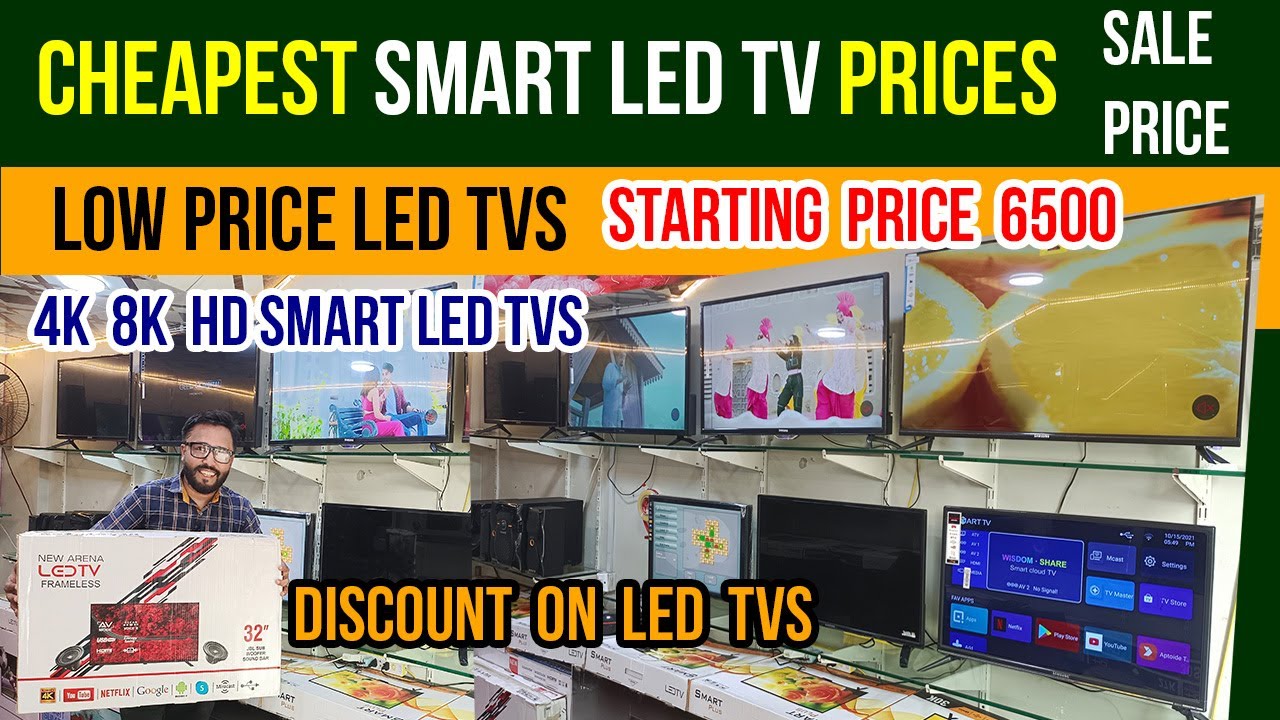 Cheapest Smart LED TVs | 8K 4K Low Price Smart TV | Jackson Market ...