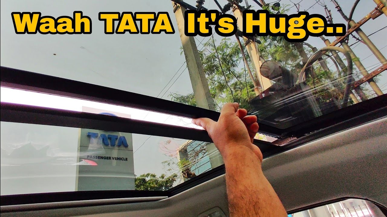 TATA Safari Panoramic Sunroof review and Experience 2021 - YouTube