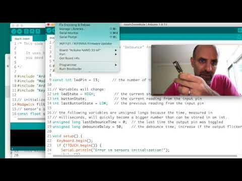 Blinking LED Arduino Nano 33 IoT - YouTube