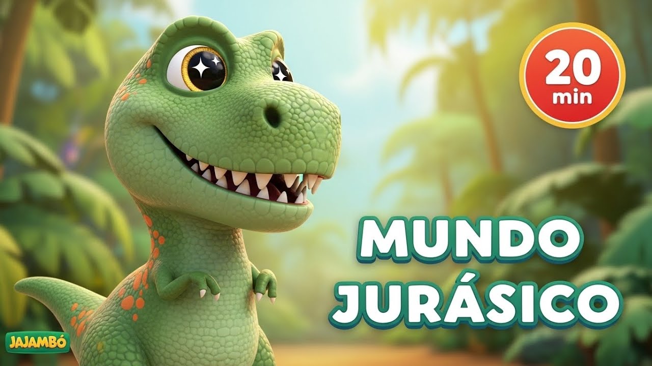 ¡Canciones de Dinosaurios! 🦖🌋 Mundo Jurásico para Niños | Jajambó - YouTube