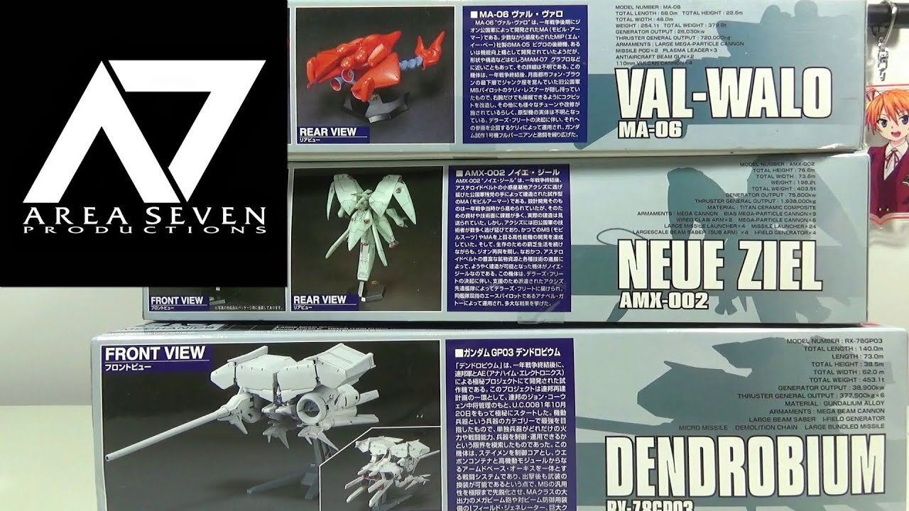 Special New Loot: HG Mechanics Dendrobium, Neue Ziel and Val Varo from ...