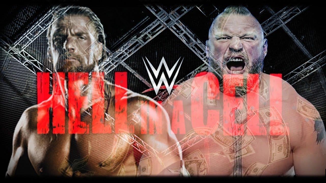 BROCK LESNER VS TRIPLE H | HELL IN A CELL | FULL MATCH - YouTube