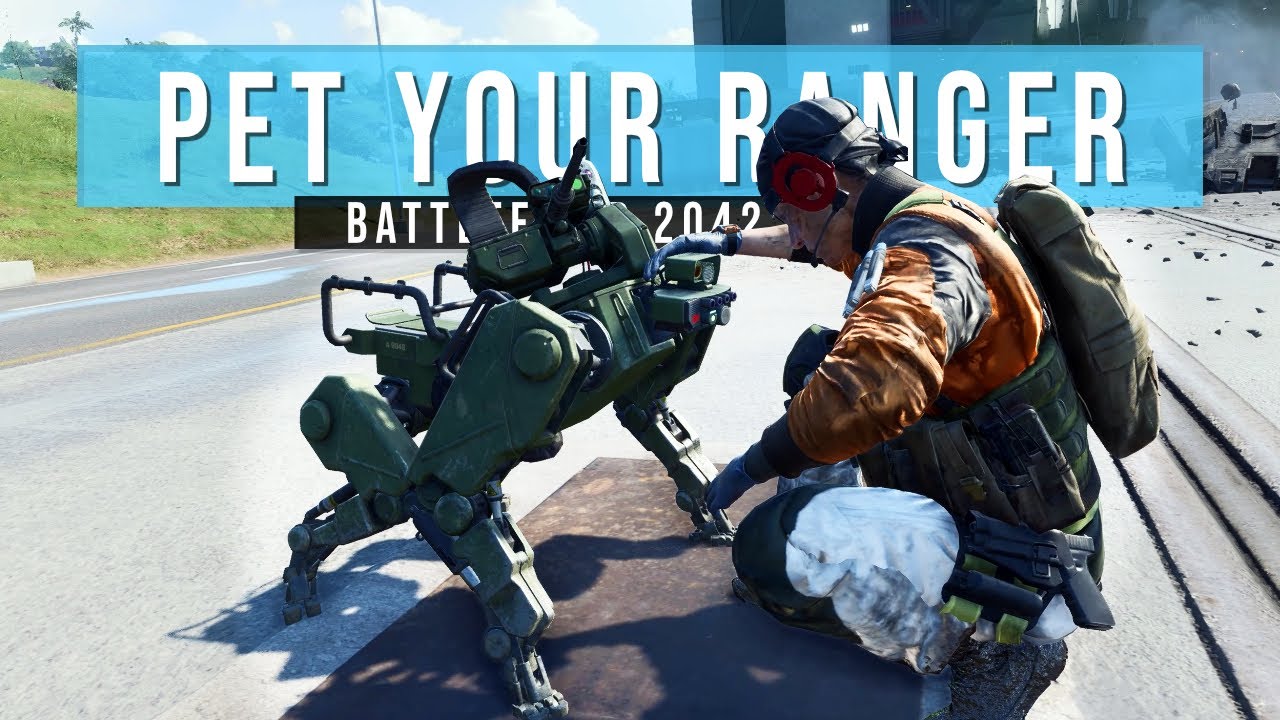 You can Pet Your Ranger (Easter Egg) in Battlefield 2042! - YouTube