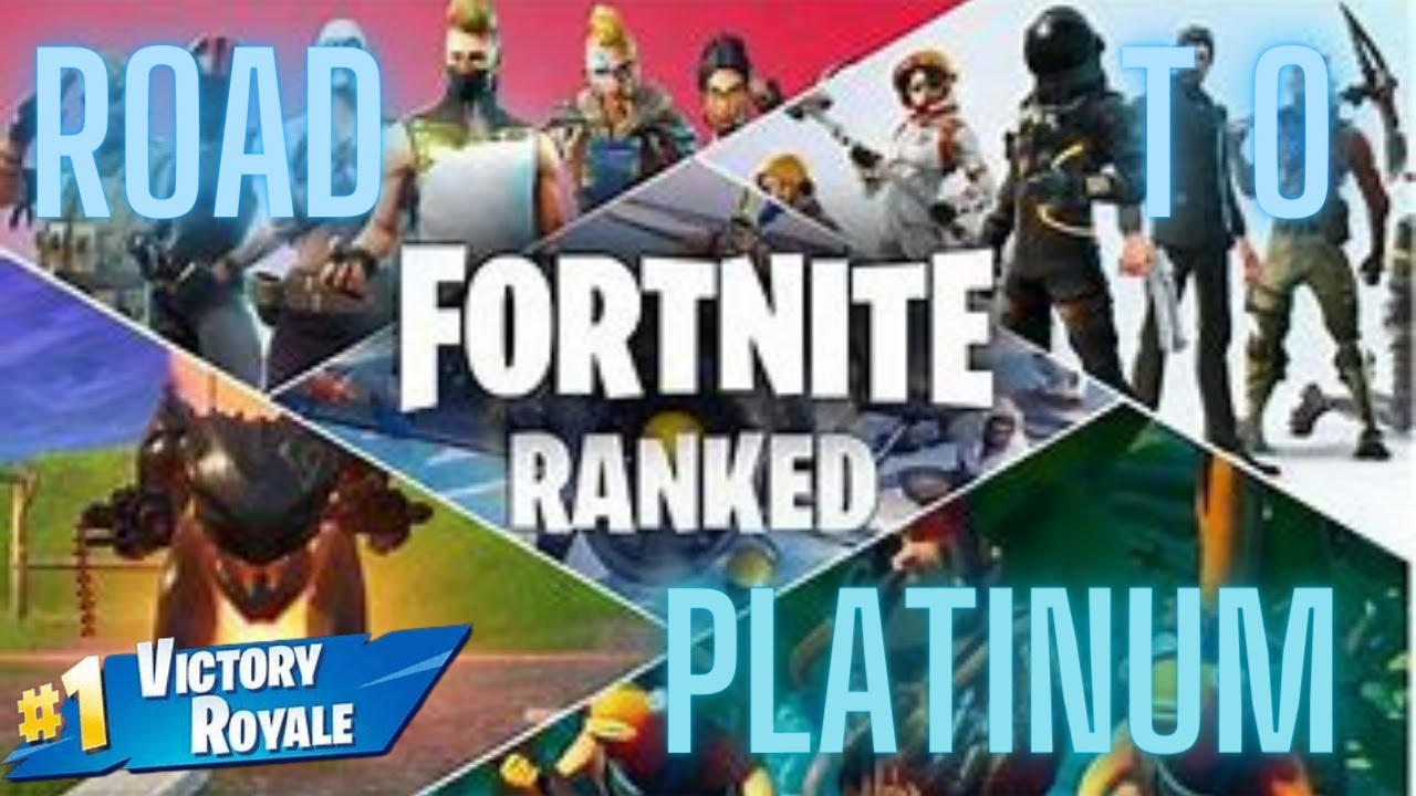 ROAD TO PLAT IN FORTNITE RANKED - YouTube