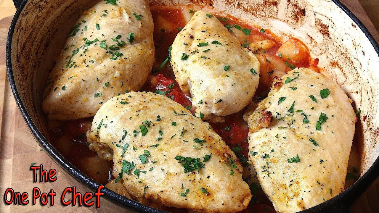 One Pot Moroccan Style Chicken | One Pot Chef - YouTube