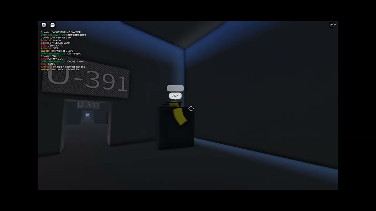 Roblox Interminable rooms (U-400) U-section - YouTube