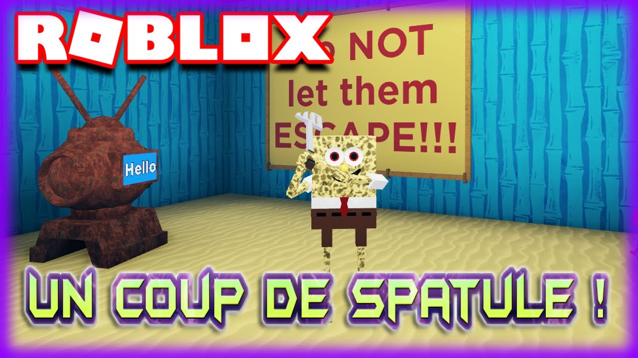 PRENDS UN COUP DE SPATULE ! | Roblox Sponge Alpha - YouTube