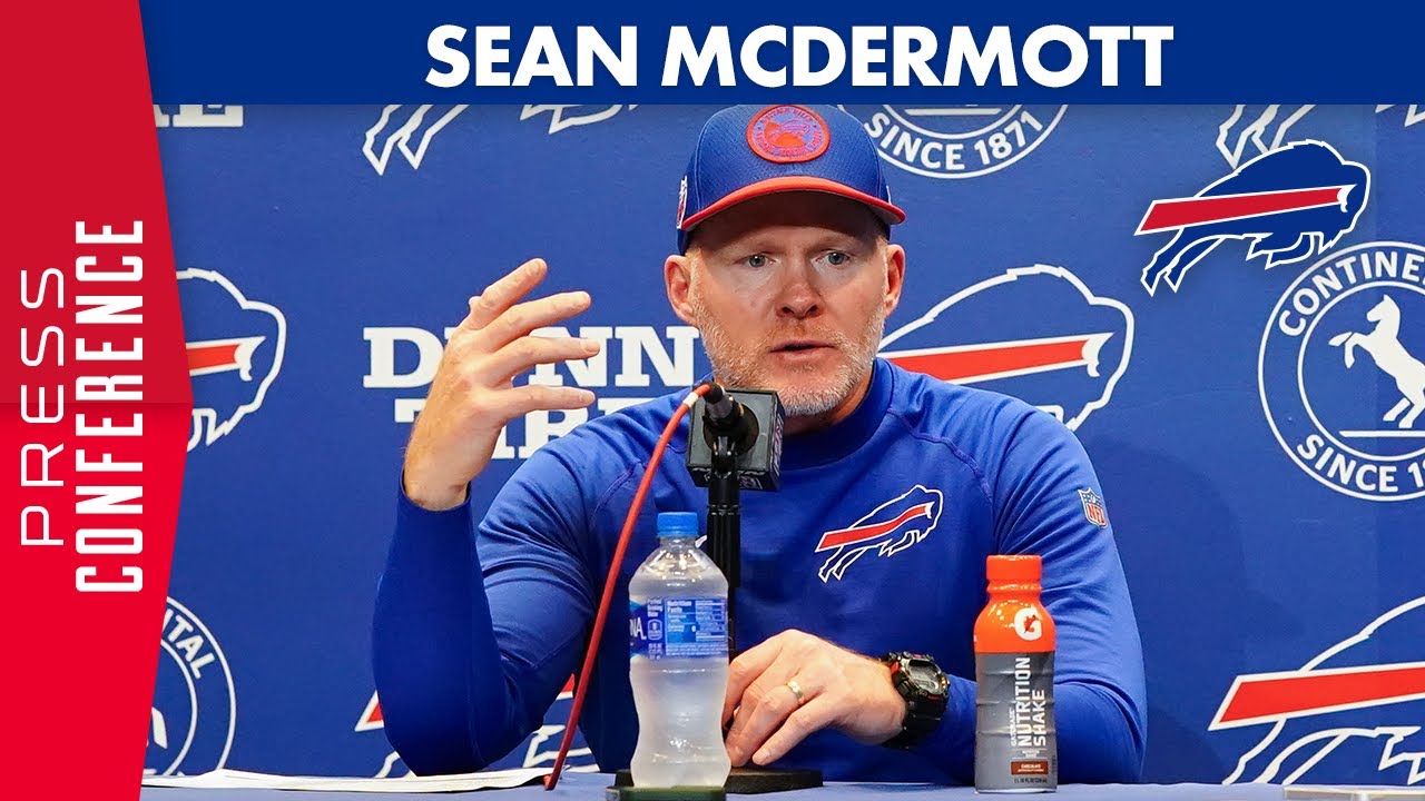 Sean McDermott: "The Effort Was Outstanding" | Buffalo Bills - YouTube