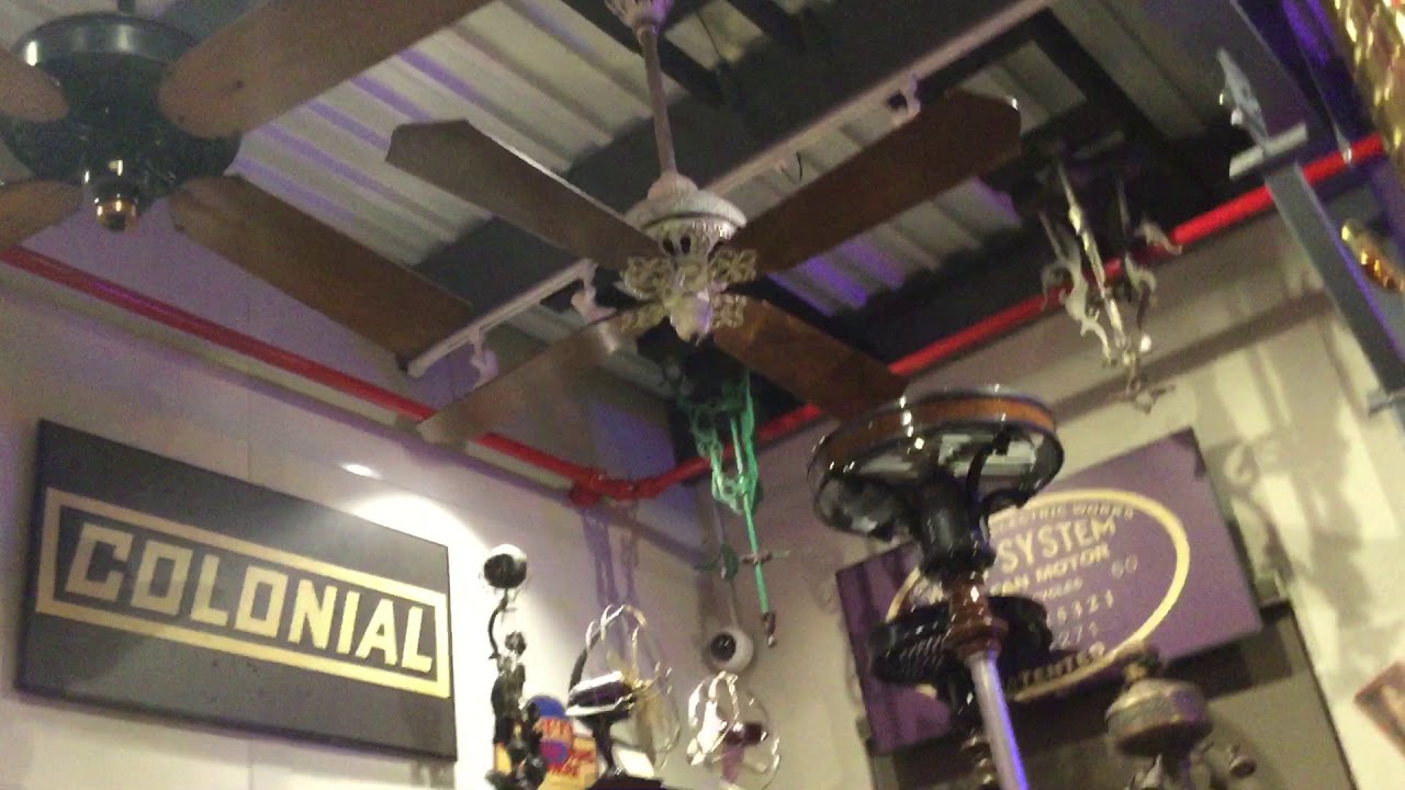 Antique Fan Collectors Association Museum at Fanimation at night - YouTube