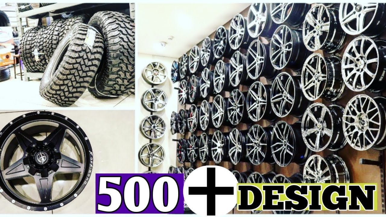 BEST ALLOYS IN PUNJAB (MONGA TYRES ) 500+DESIGNS AMAZING QUALITY - YouTube
