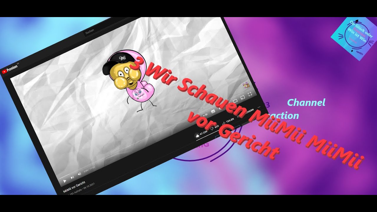 Wir Schauen MiiMii MiiMii vor Gericht - YouTube