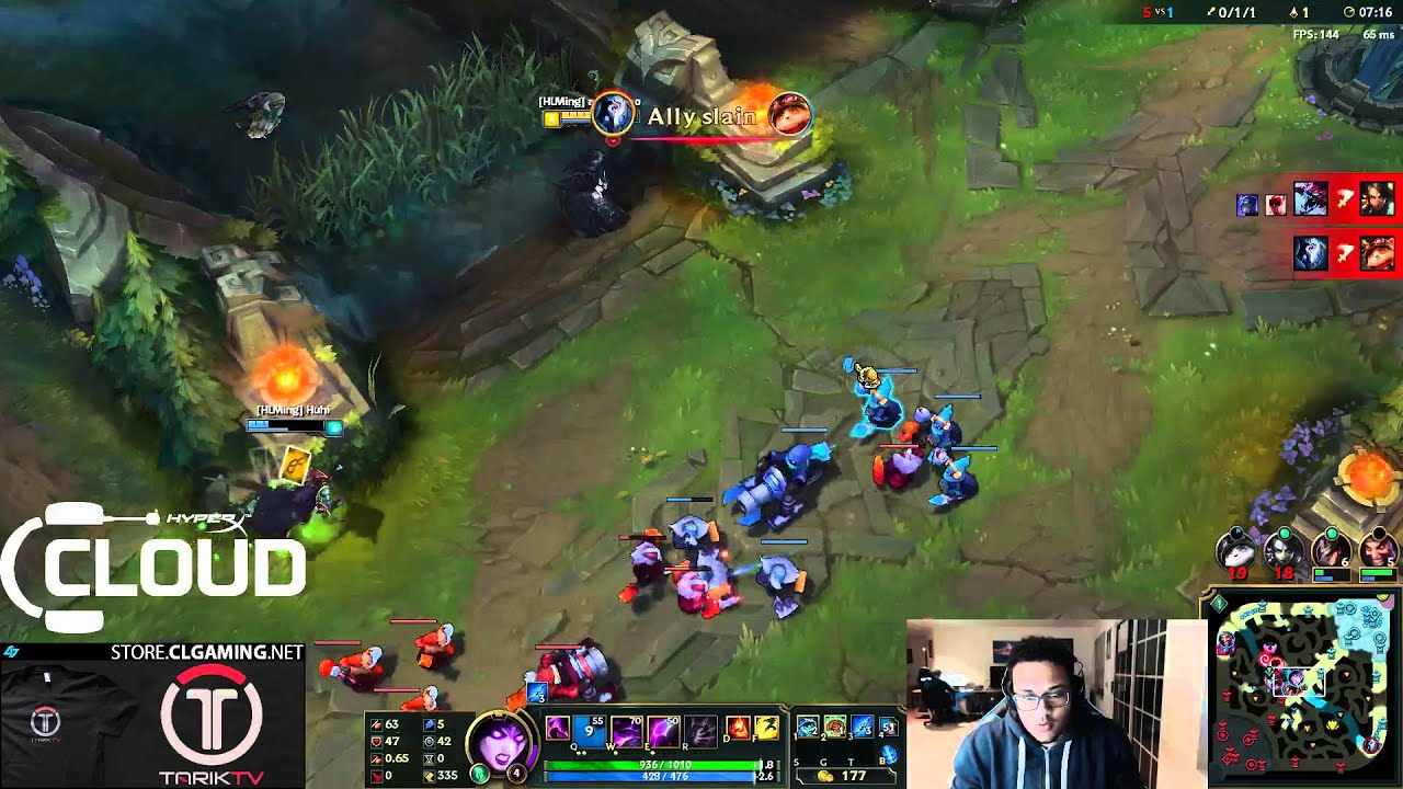 [CLG Ranked 5s] Aphromoo, Xmithie, ZionSpartan, Huhi, Stixxay - Morgana ...