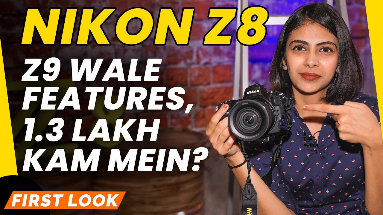 Nikon Z8 Mirrorless Camera Launched in India | Mini Version of Nikon Z9 ...