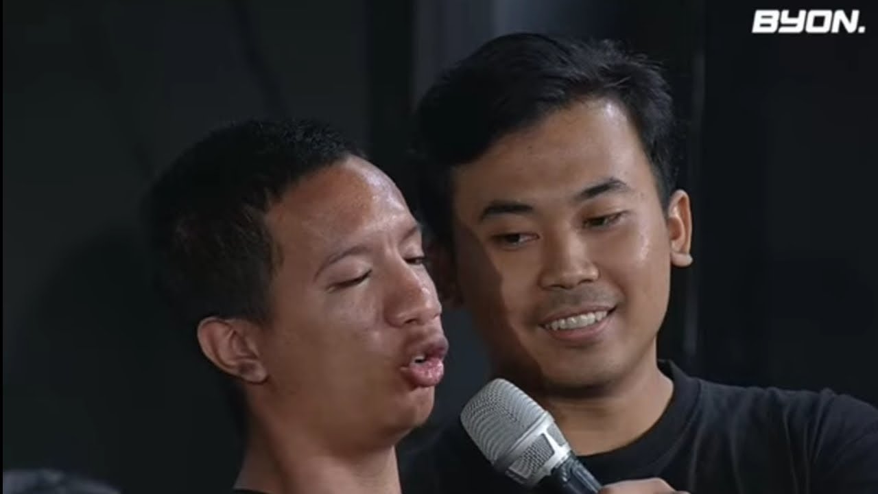 RYAN BABAYO NGASIH PERTANYAAN KKAJHE‼️PRESS CONFERENCE BYON COMBAT 3‼ ...