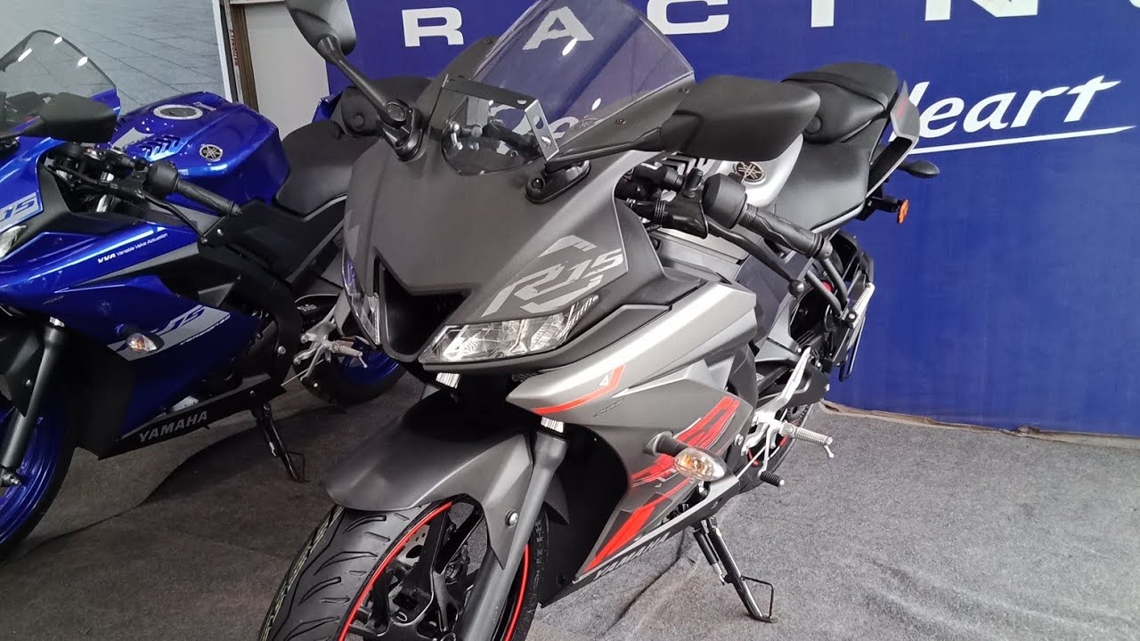 R15 bs6 model version 3 grey colour 2020 - YouTube