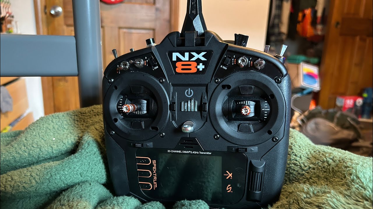 Spektrum NX8+ RC Plane Controller Review! - YouTube