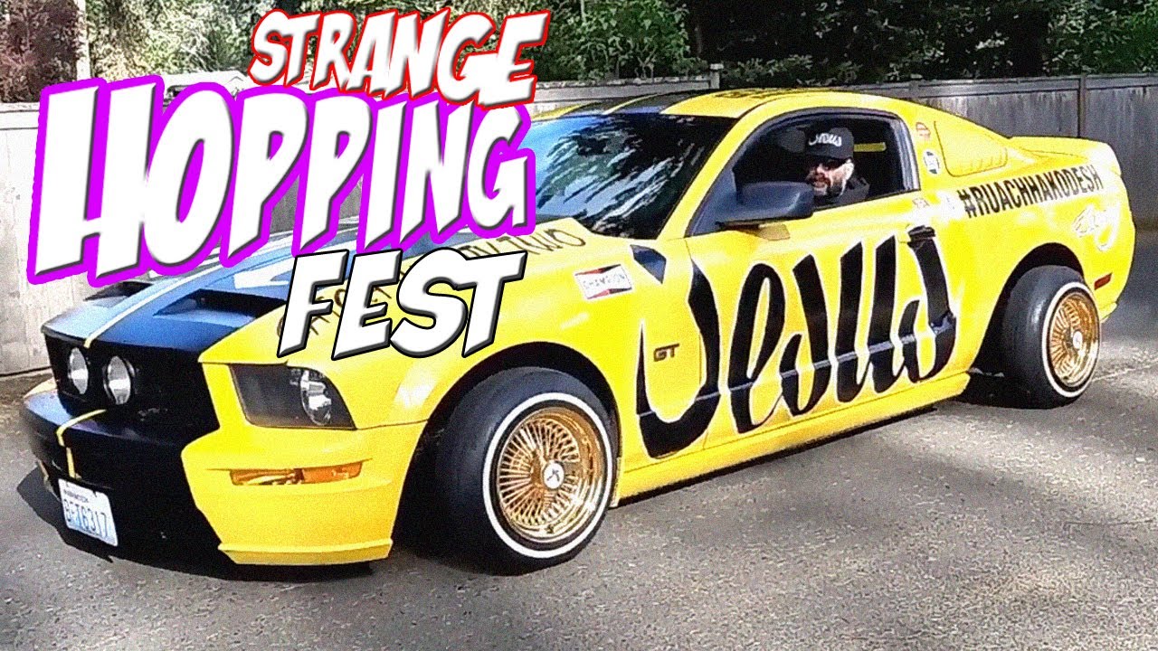 Moving to Garage? Strange Lowriders Hopping Fest on the Open Sky ...