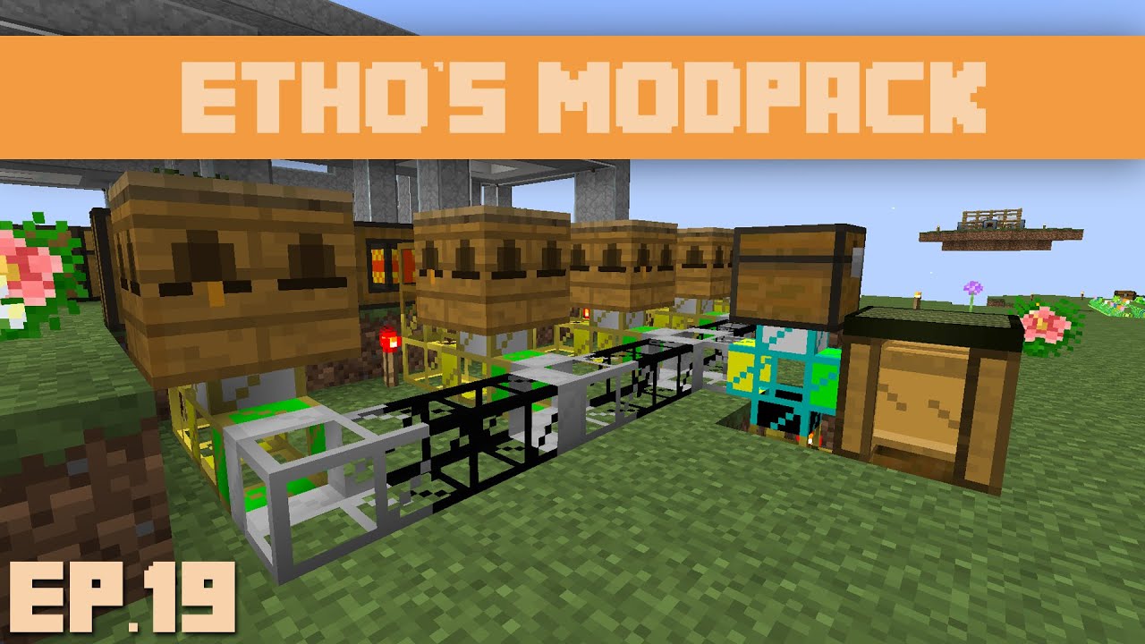 Ethos Modpack : Ep.19 - Buildcraft Apiary Automation! - YouTube