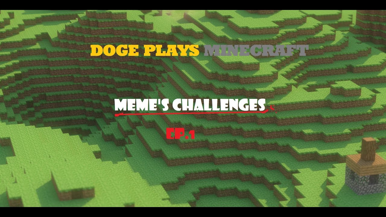 Doge Meme's Minecraft 5 Challenges! - YouTube