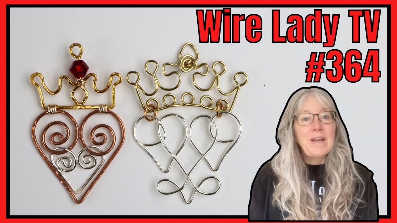 🔴 Making Luckenbooth Pendants - Wire Lady TV Ep 364 Livestream Replay ...