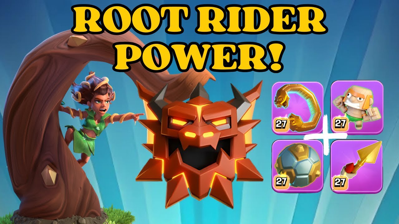 TH18 ROOT RIDER IS BACK! 🔥 Ranked Legend League with ADAPTED RR Army ...