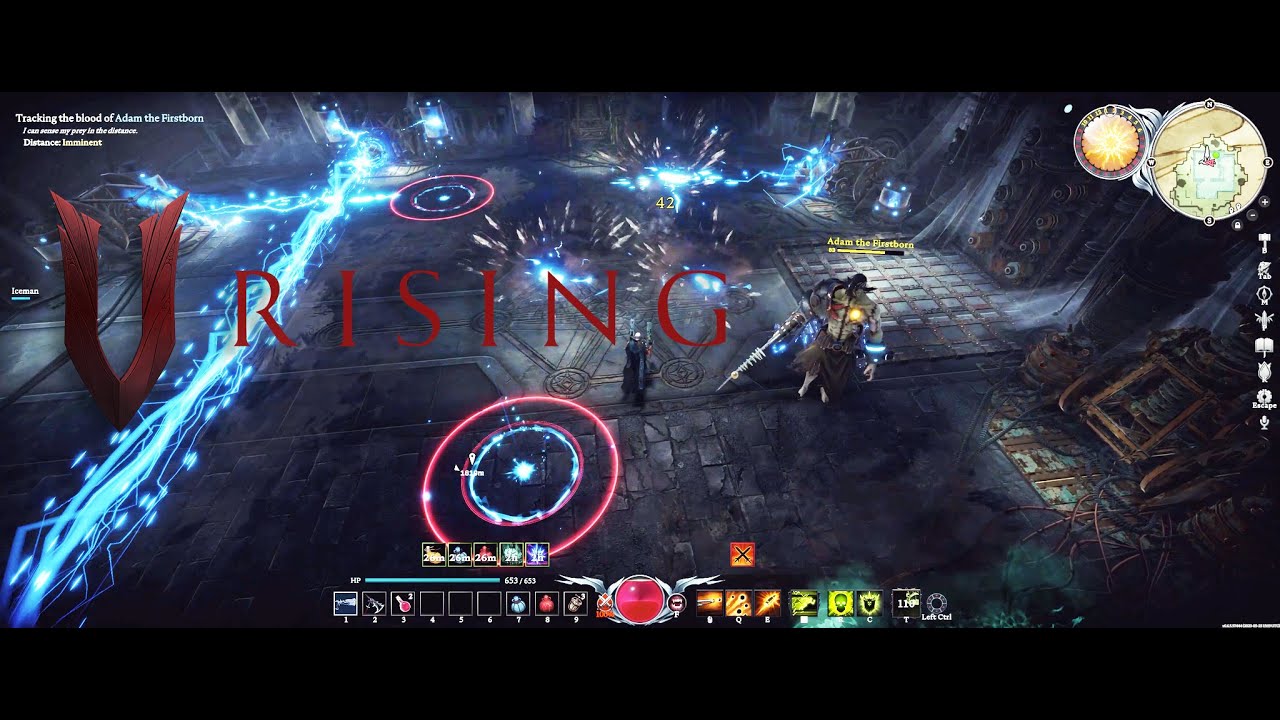 V Rising - How to Defeat Adam the Firstborn | ULTRAWIDE | 4K - PC - YouTube