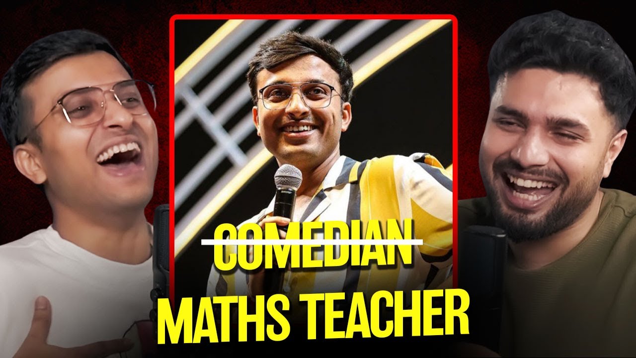 When a MATHS TEACHER does Standup Comedy | Aashish Solanki ...