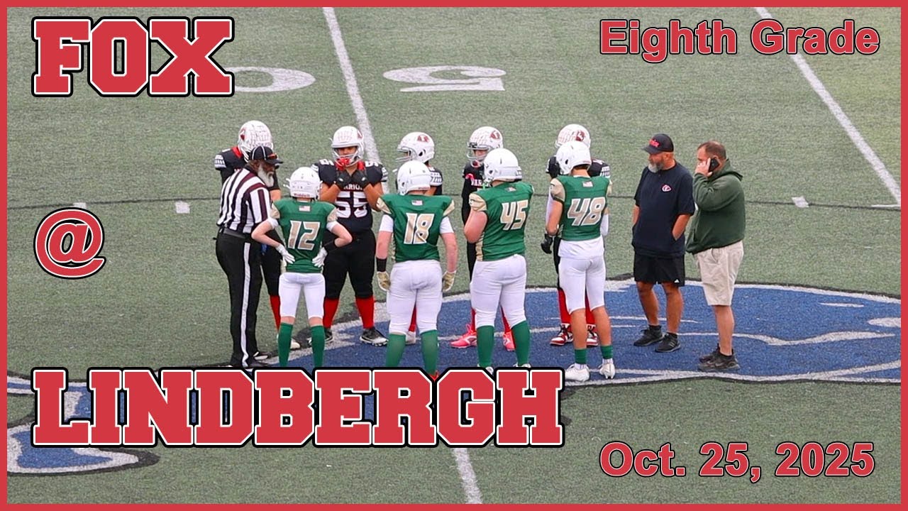 Fox @ Lindbergh - 8th grade football - Oct. 25, 2025 - YouTube