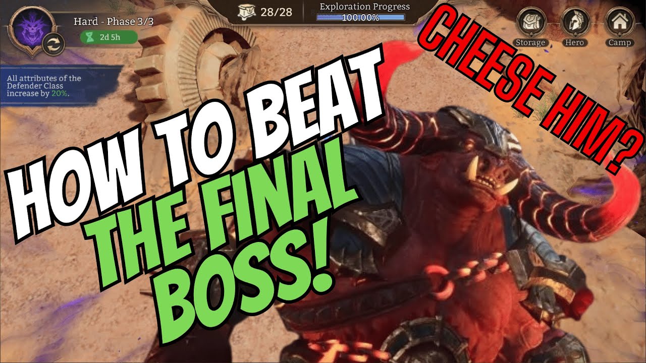 *MUST WATCH* How to cheese Void Rift Final Boss (HARD)! | Watcher of ...