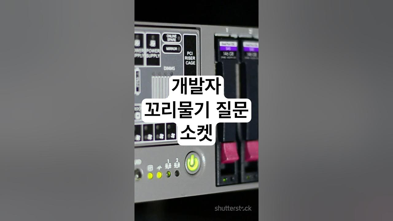 개발자 기술 면접을 위한 꼬리물기 질문 소켓socket 개발자 기술면접 Coding Programming