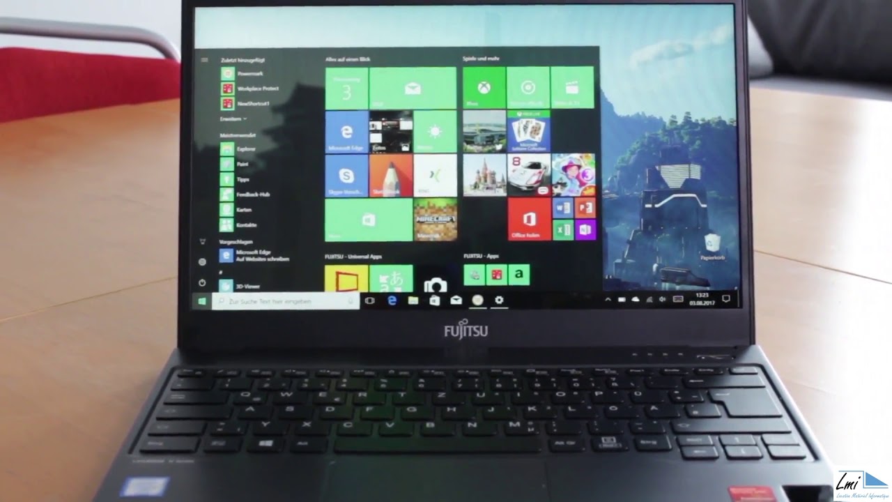 Fujitsu LIFEBOOK U937 13.3" Ultra portable et ultra leger - YouTube