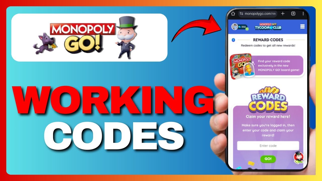 MONOPOLY GO PROMO CODE 2025: GET WORKING CODES IN SECONDS! - YouTube