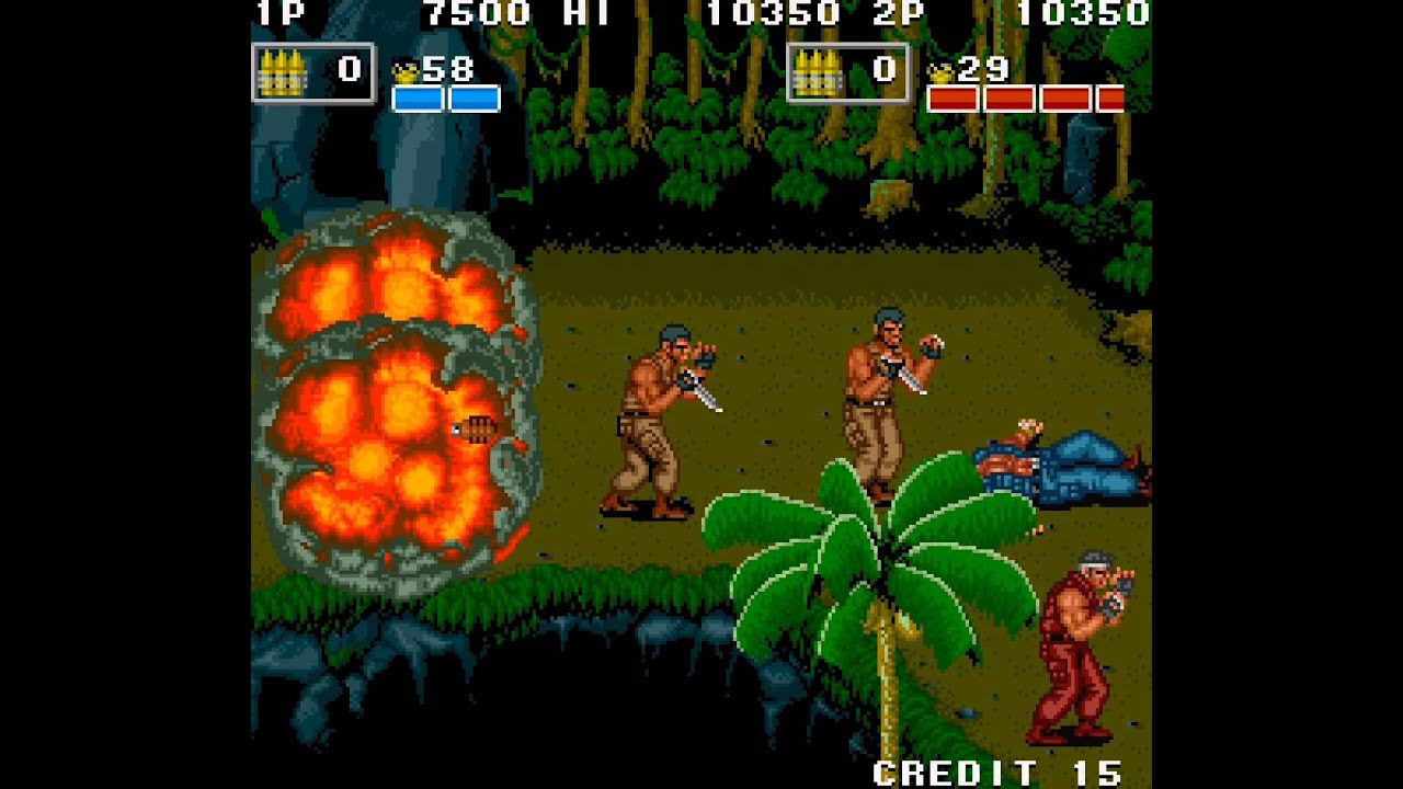 P.O.W.: Prisoners of War arcade 2 player Netplay 60fps - YouTube