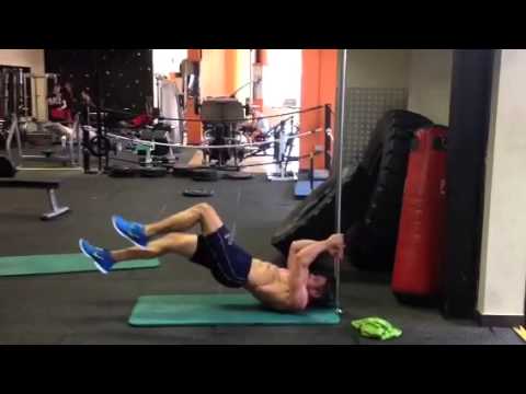 Walking dragon flags - Calisthenics Abs - YouTube