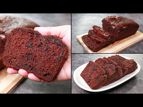 Chocolate Banana Tea Time Cake | Eggless & Without Oven | Yummy