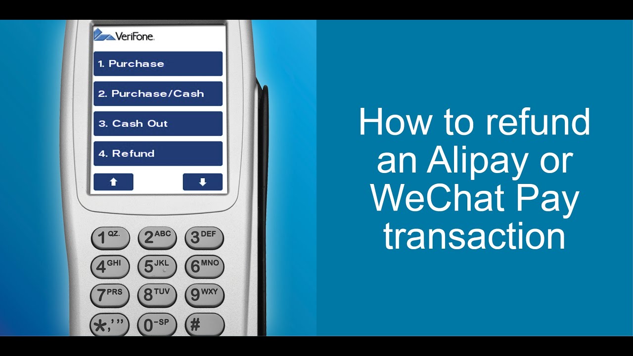 How To Refund an Alipay or WeChat Pay Transaction | Eftpos NZ - YouTube