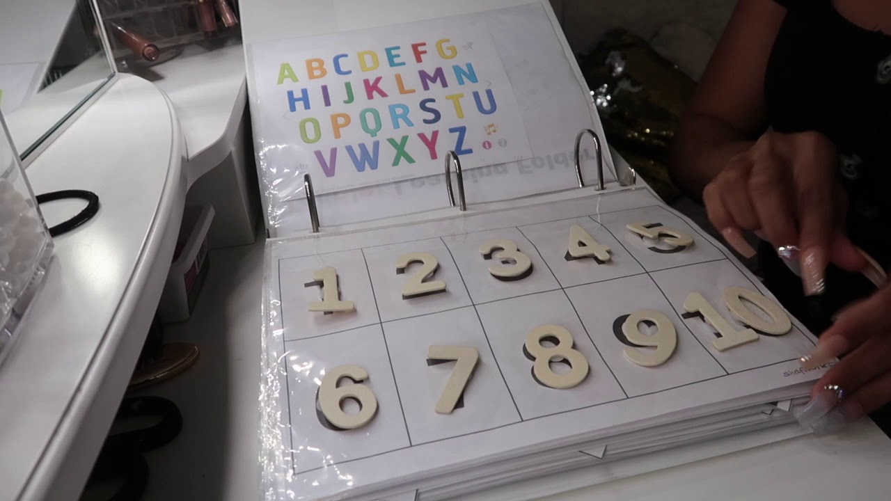 TODDLER LEARNING FOLDER . - YouTube