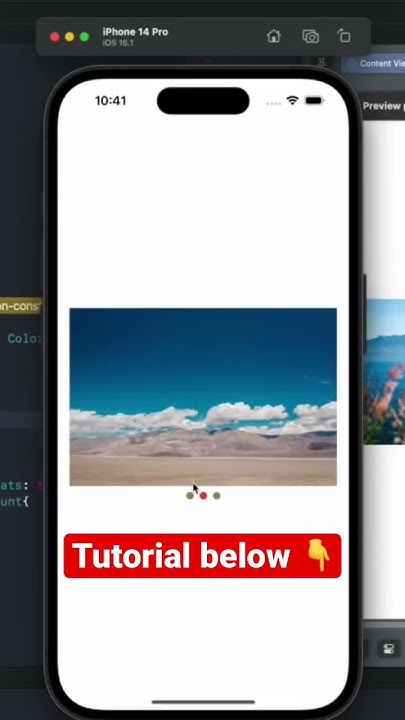 Creating Slideshow Images In Swiftui A Step By Step Tutorial Ikh4ever Swiftui Shorts Ios