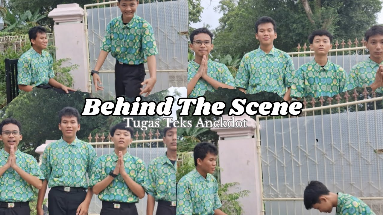 🎞 ︎.Behind the Scene. Contoh Teks Anekdot. - YouTube