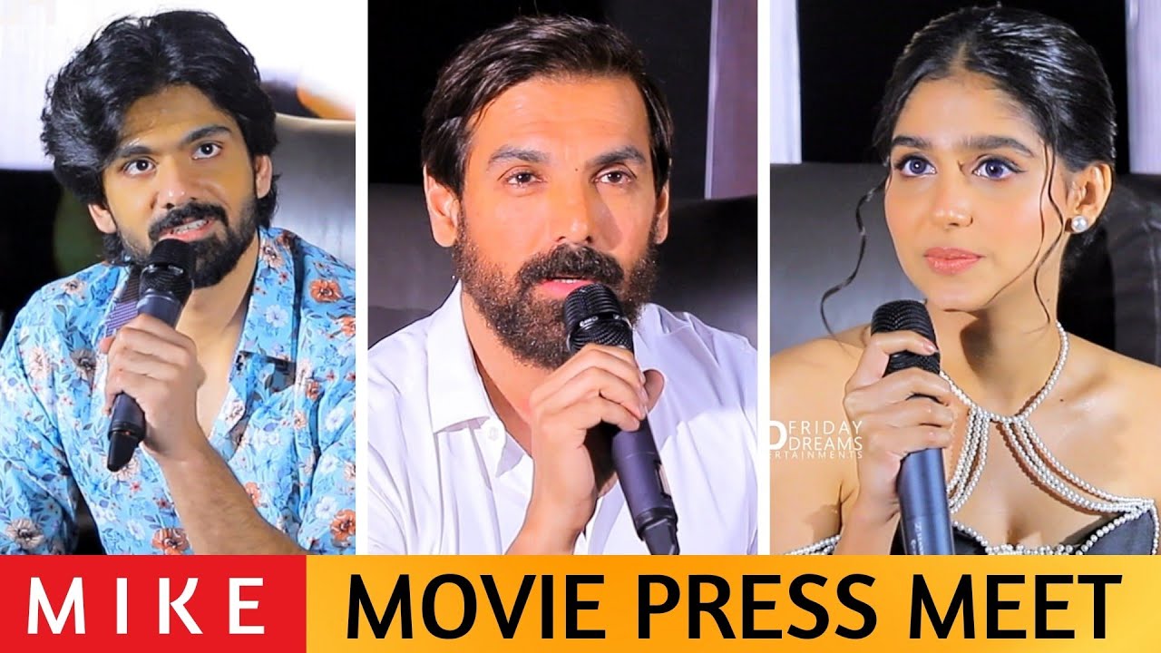 Mike Movie Full Press Meet | John Abraham | Anaswara Rajan | Ranjith ...
