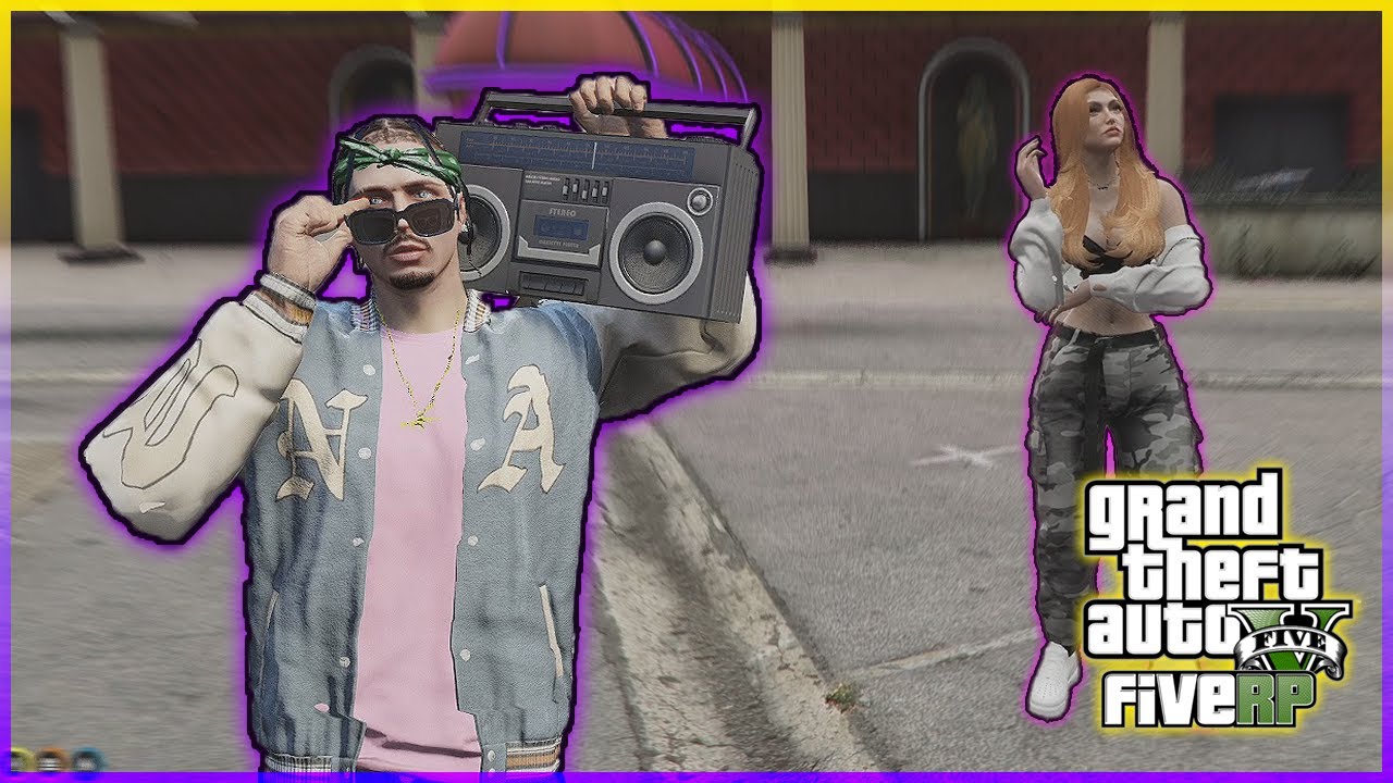 Lil D sings to girls in GTA RP - YouTube