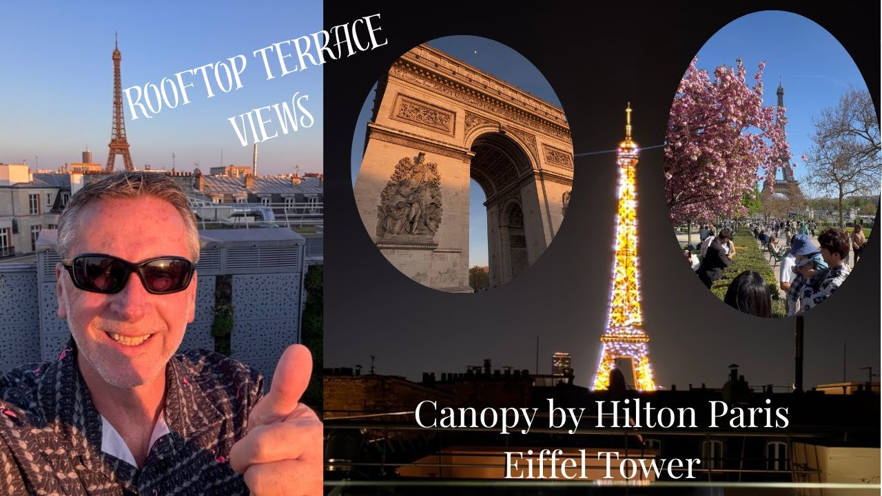 Paris Hotel With a Rooftop View of the Eiffel Tower! Canopy Hotel by ...