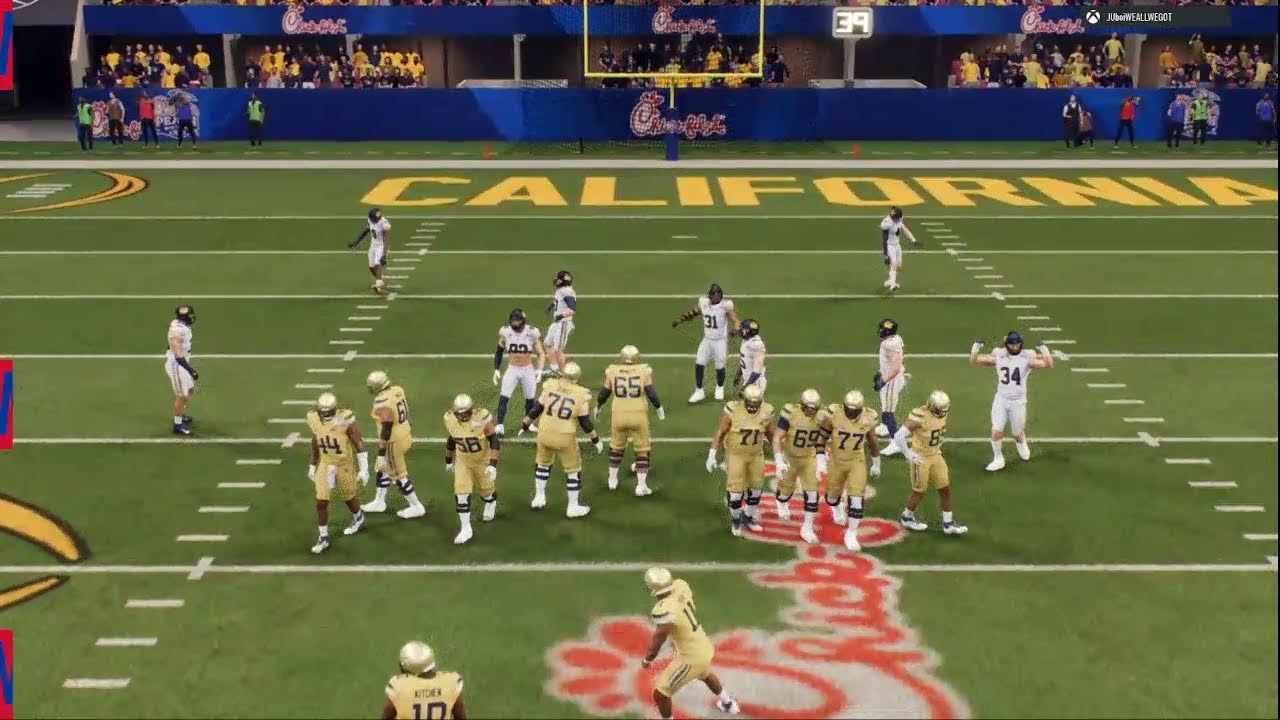 Rebuild Dynasty CFP Quarterfinal 2029- - chillgate28 vs JUboiWEALLWEGOT ...